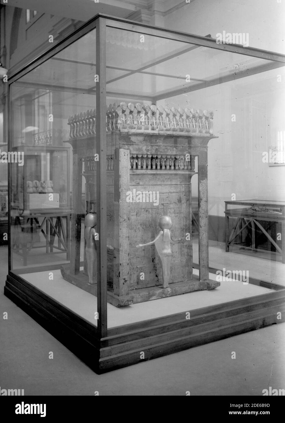 Original Caption: Egypt. Cairo. Museum. Tutankhamun's 3rd innermost ...