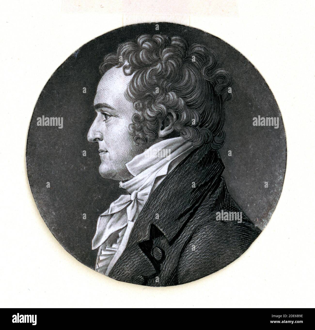 William Wirt, portrait ca. 1807-1808 Stock Photo - Alamy