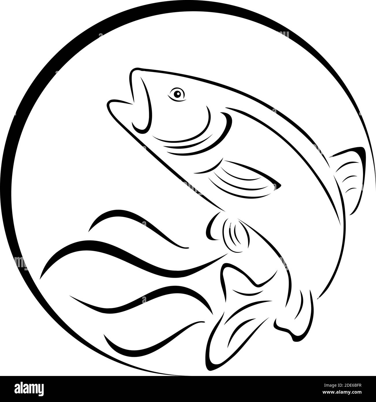 Sports fish Black and White Stock Photos & Images - Alamy