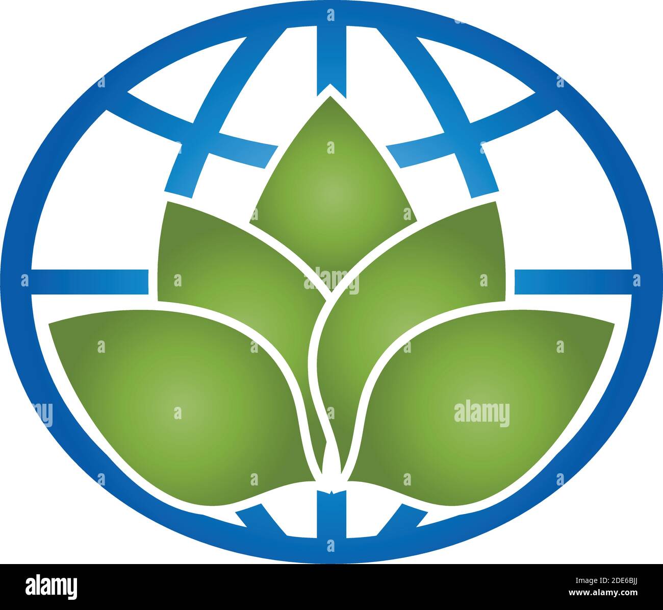 Earth ball, earth, ecology, environment, logo Stock Vector Image & Art ...