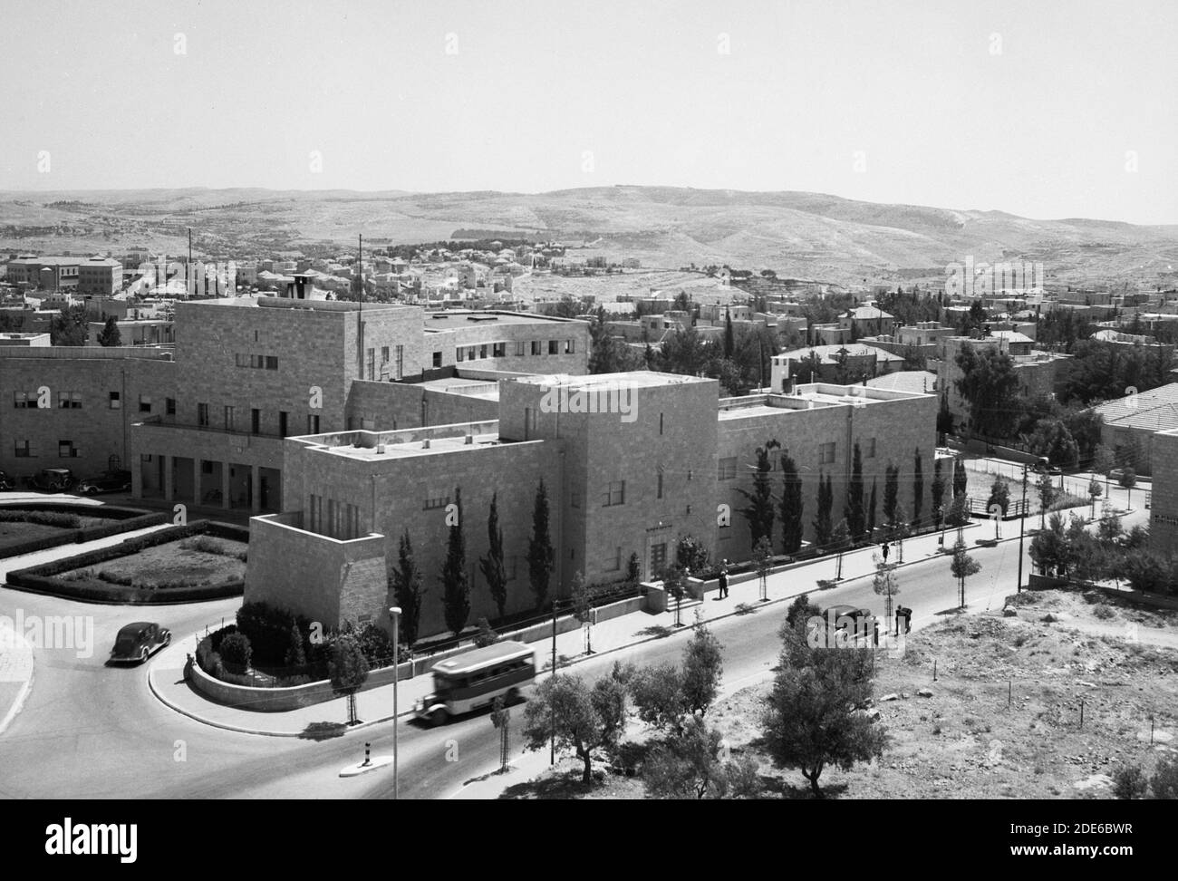 Middle East History - Panorama in 2 sections of Jer. [i.e. Jerusalem ...
