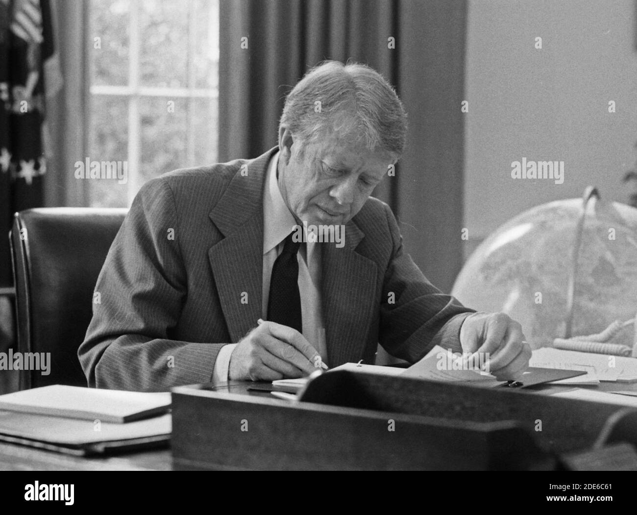 Jimmy carter 1979 Black and White Stock Photos & Images - Alamy