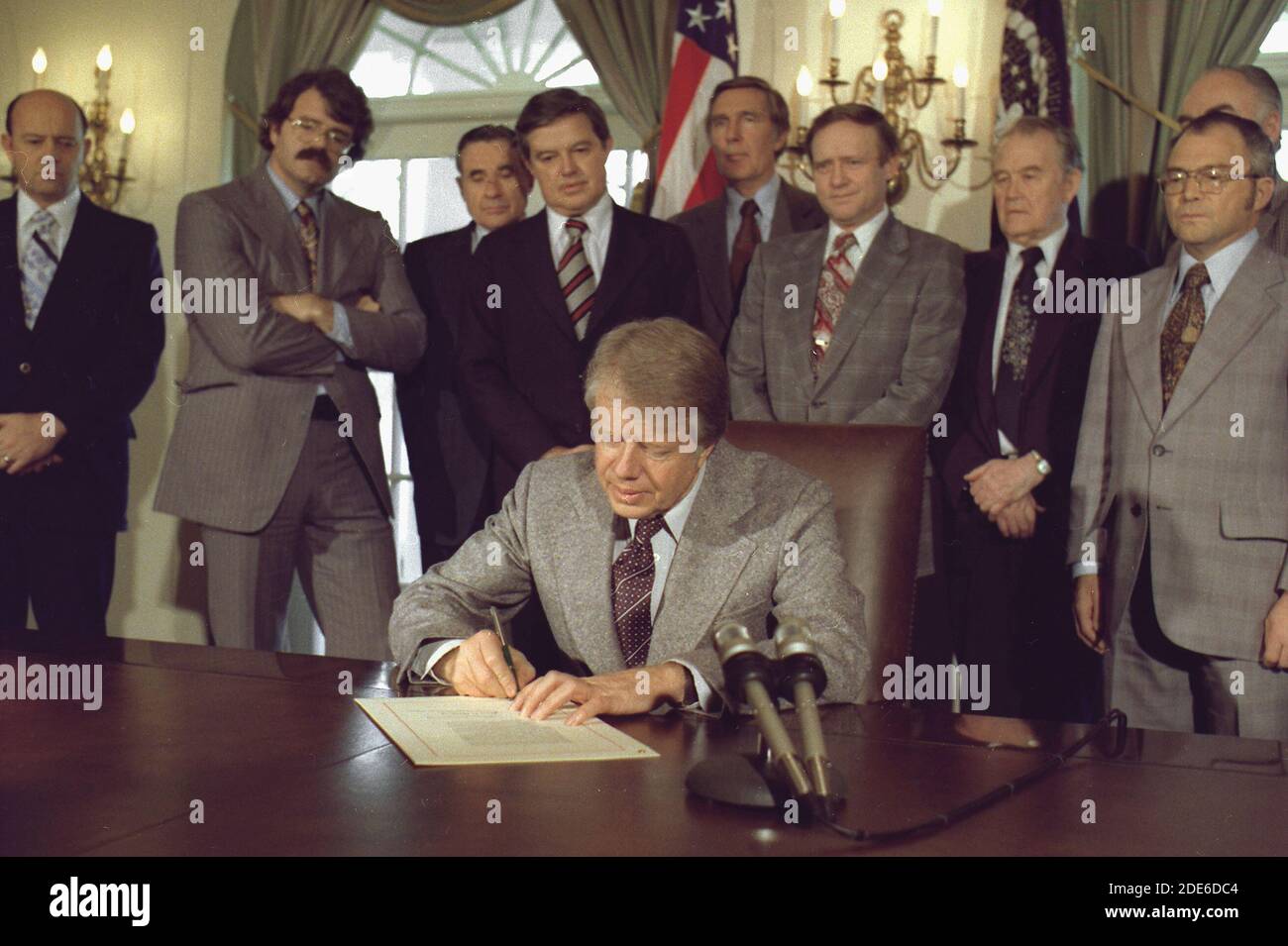 Historical bill signing hi-res stock photography and images - Alamy