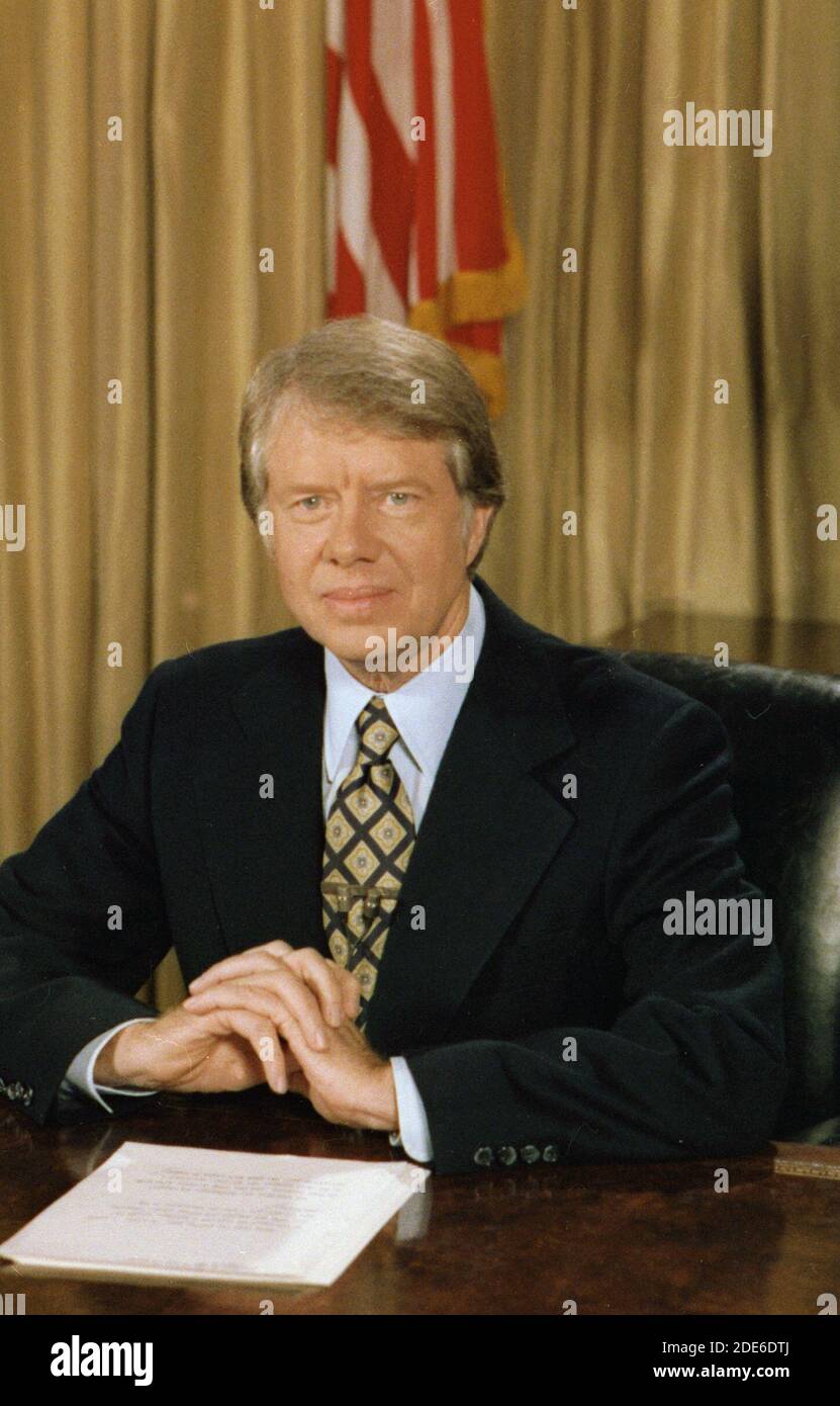 Jimmy Carter Oval Office 1977 High Resolution Stock Photography and ...