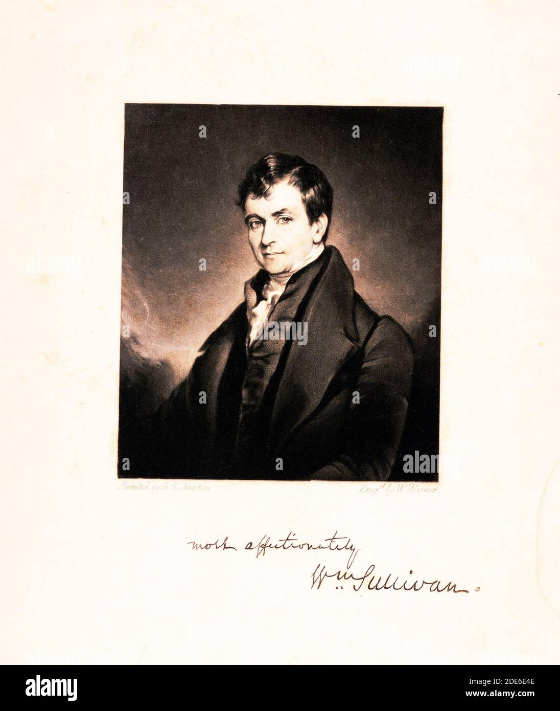 William Sullivan, half-length portrait, facing slightly left ca. 1830 ...