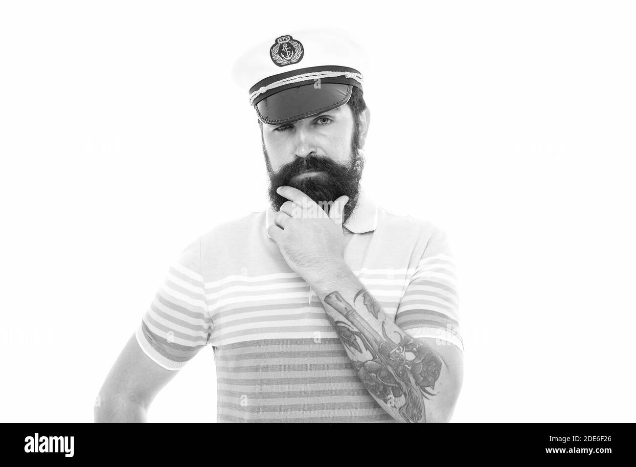 Mariner seaman seafarer Black and White Stock Photos & Images - Alamy