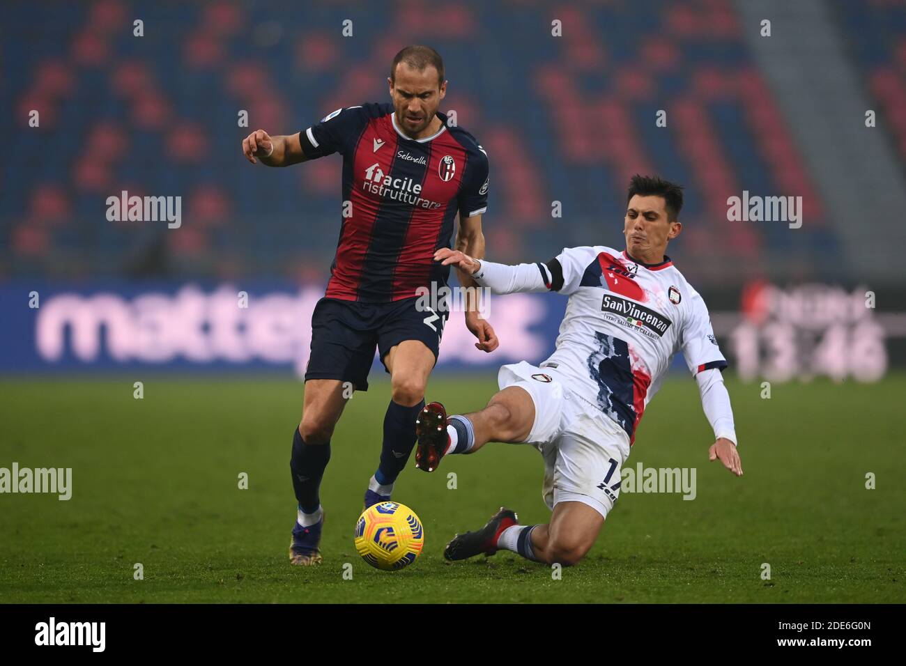 Lorenzo De Silvestri (Bologna)Salvatore Molina (Crotone) during the ...