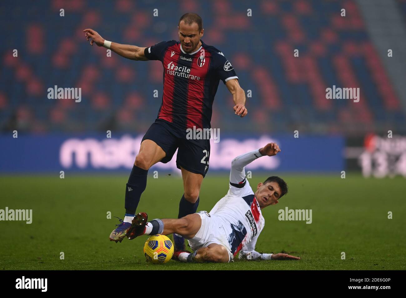 Lorenzo De Silvestri (Bologna)Salvatore Molina (Crotone) during the ...