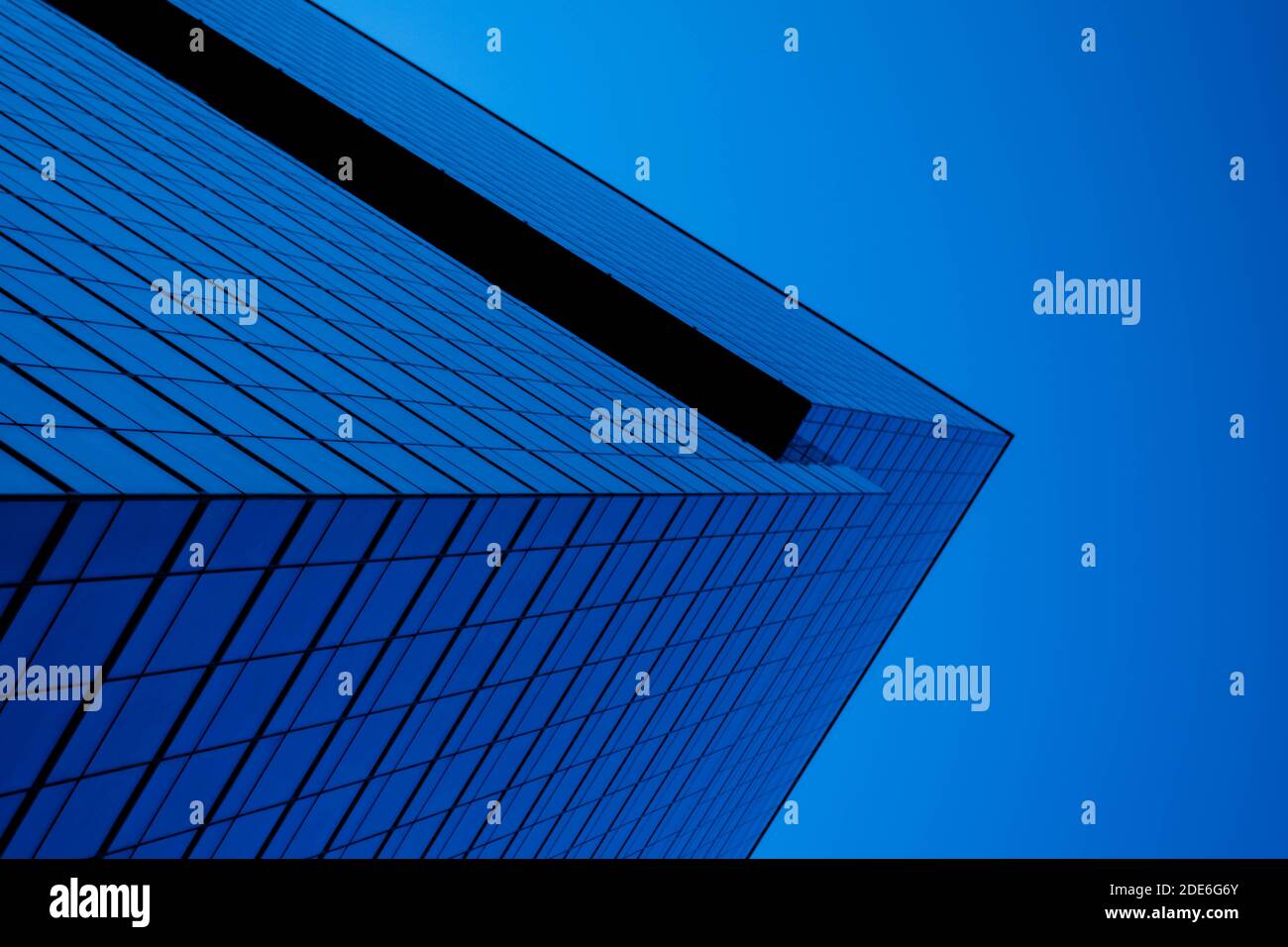 Blue Building (minimalist Stock Photo - Alamy