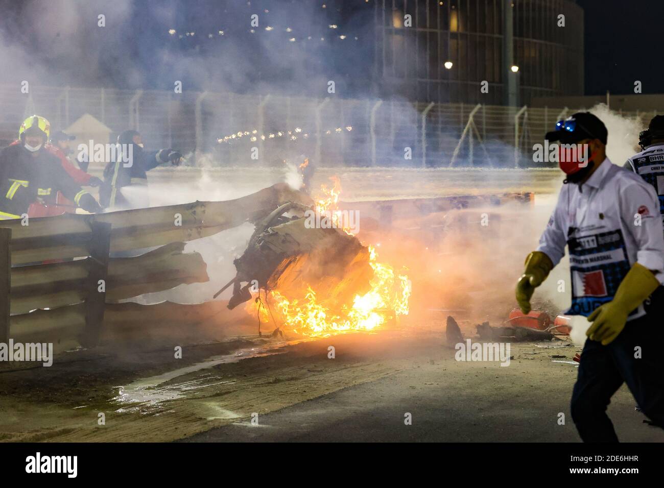 Motorsport fire hi-res stock photography and images - Alamy