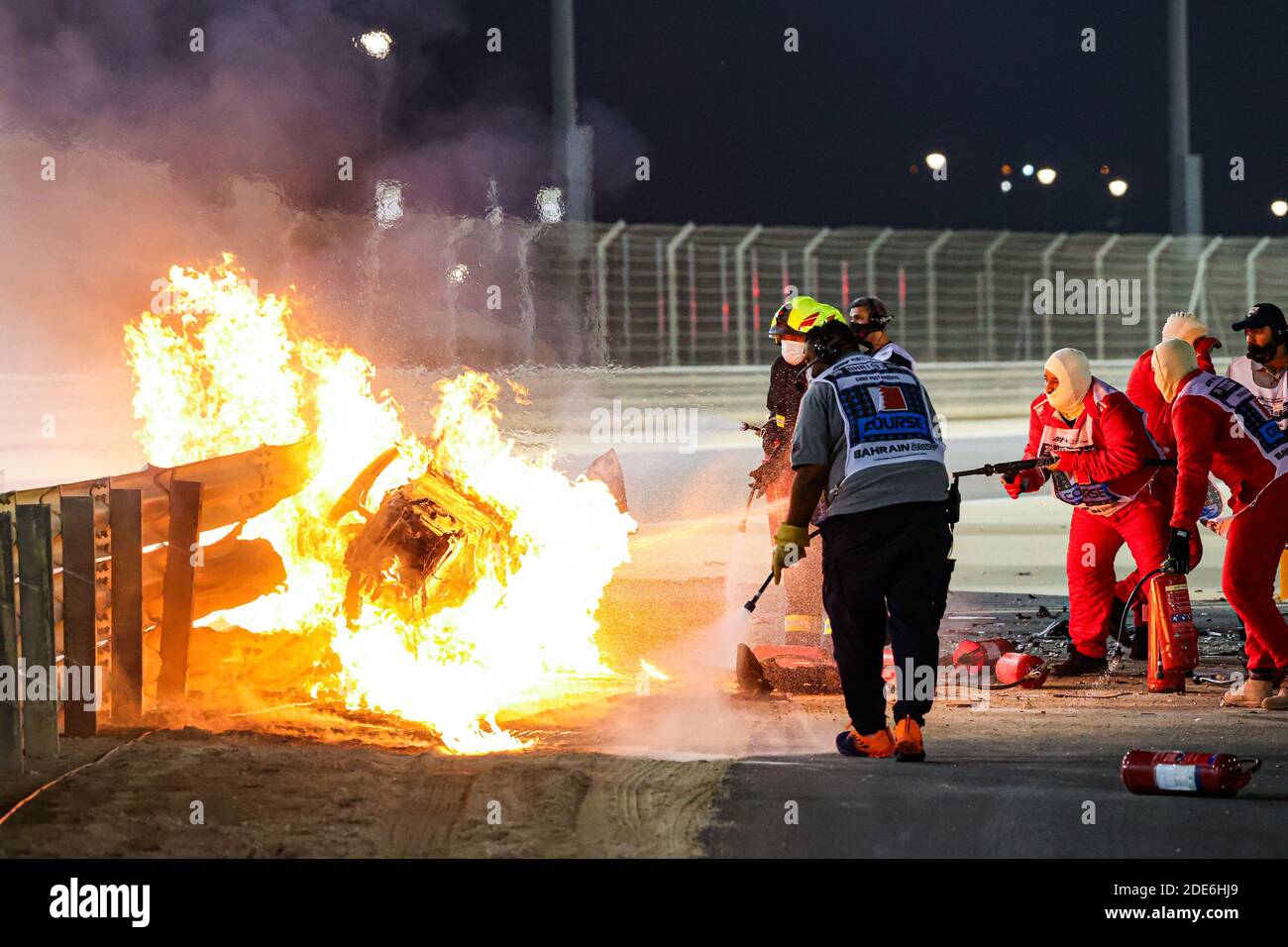 Motorsport fire hi-res stock photography and images - Alamy