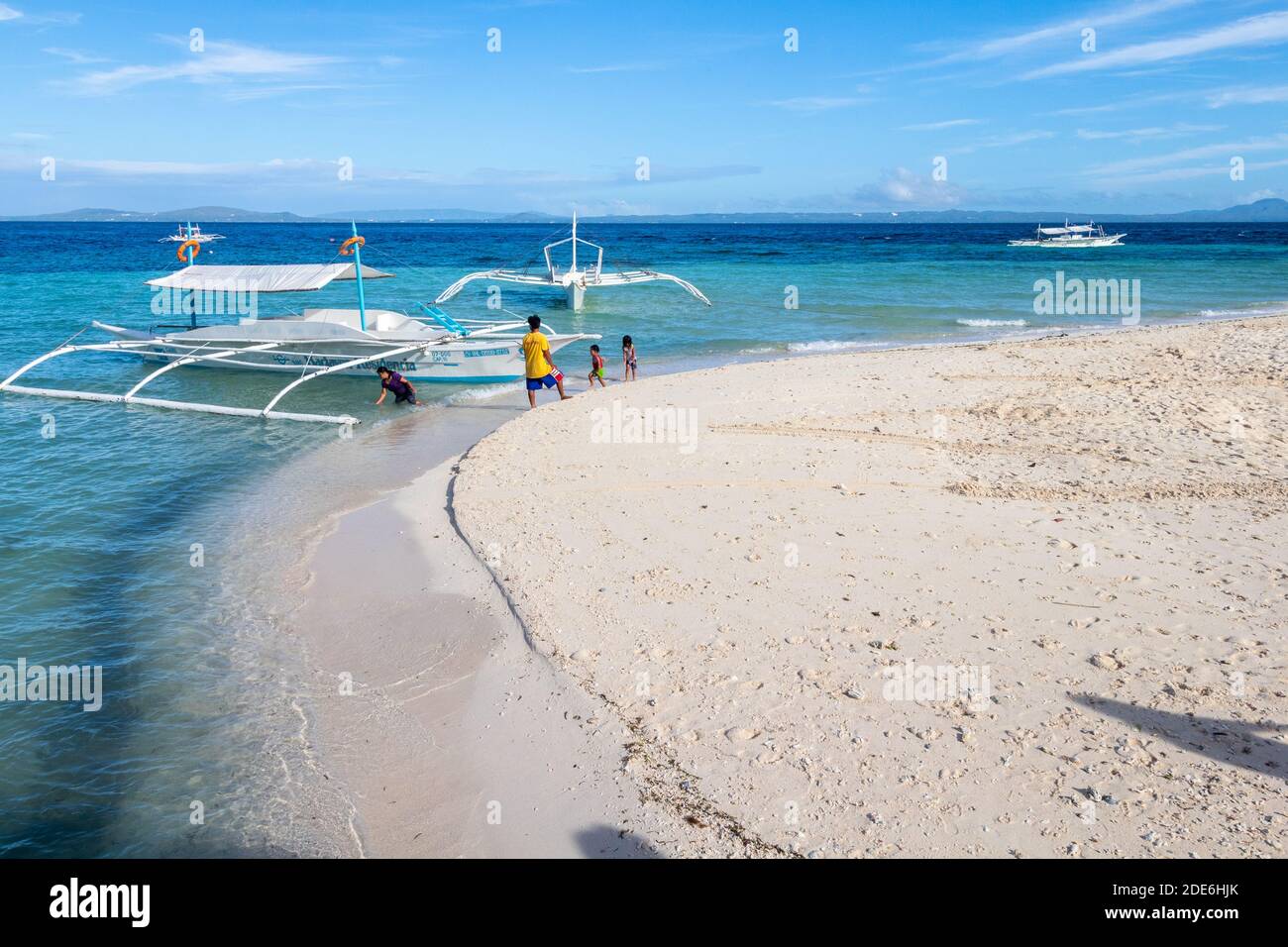 White sand beach in Bohol, Philippines Stock Photo - Alamy