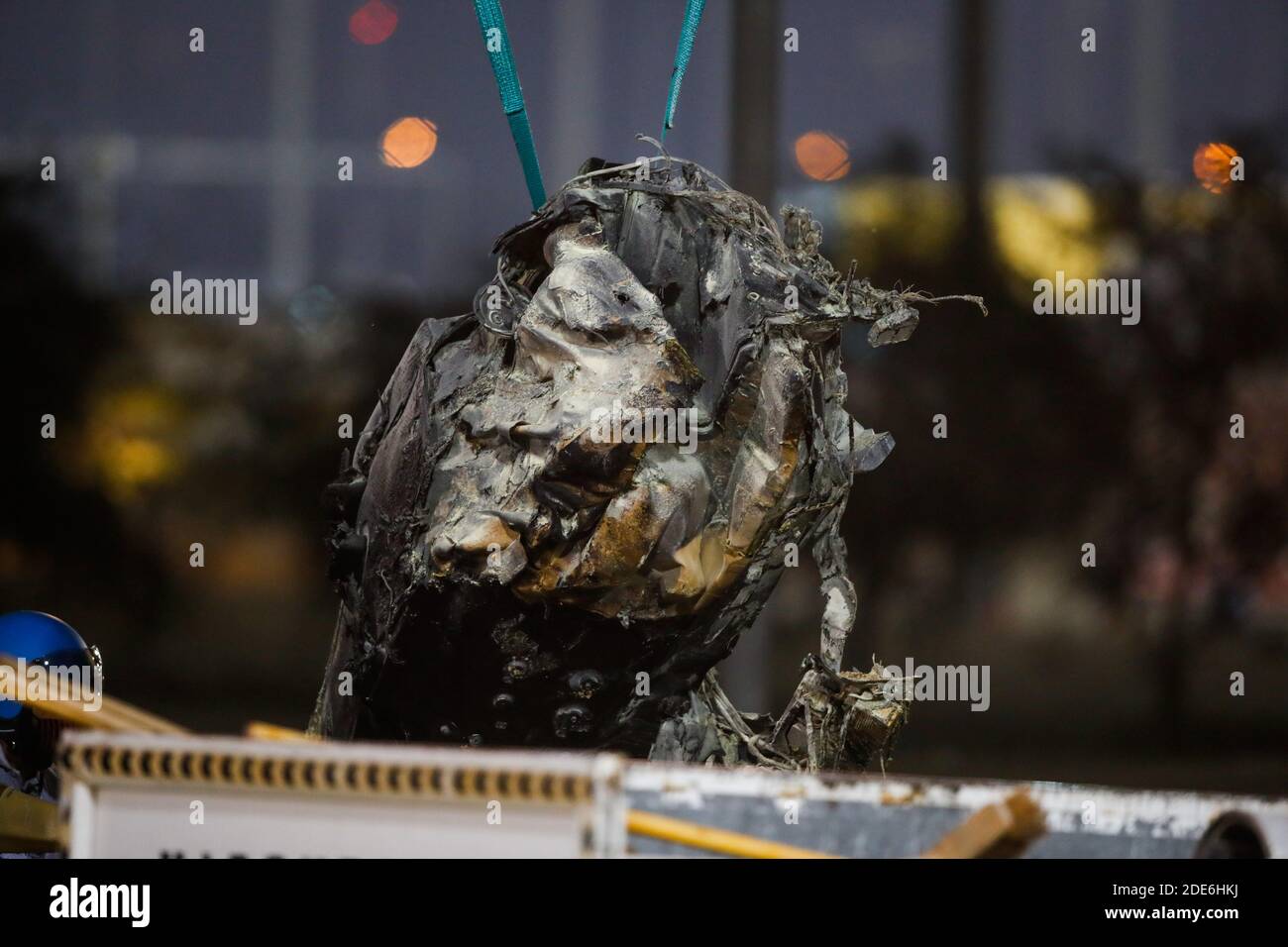 Sakhir, Bahrain. 29th Nov, 2020. GROSJEAN Romain (fra), Haas F1 Team VF ...