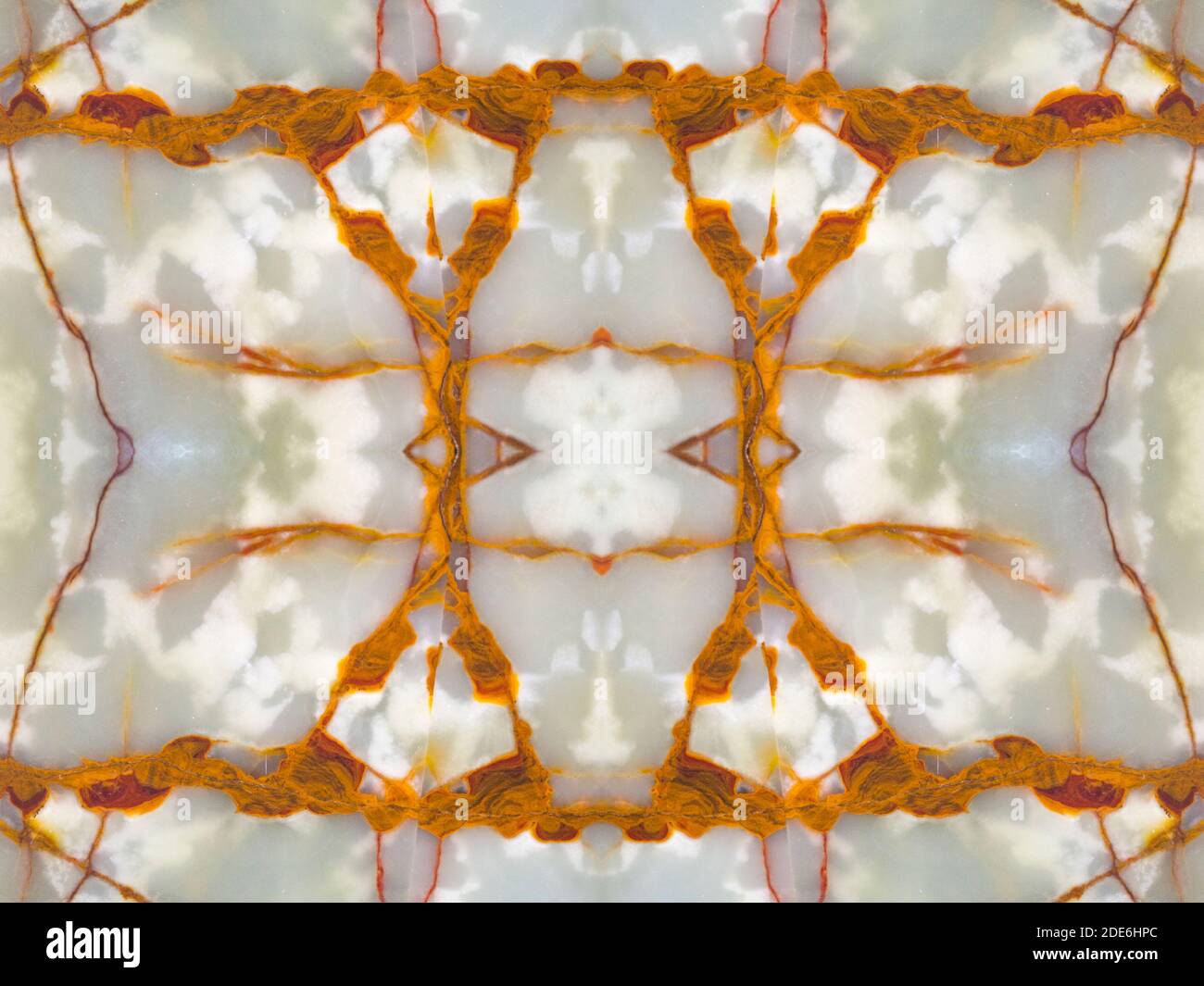 Orange and white marble texture Stock Photo - Alamy