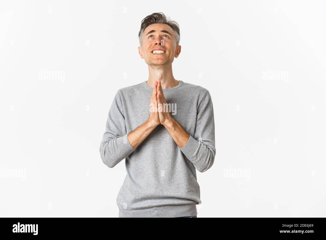 Man Pleading Begging