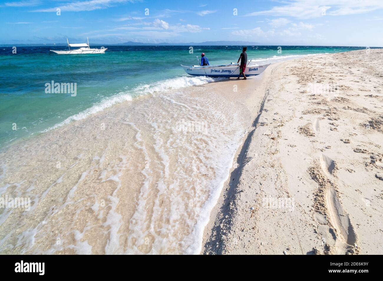 White sand beach in Bohol, Philippines Stock Photo - Alamy