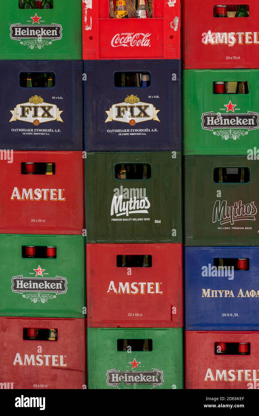 Empty beer boxes hi-res stock photography and images - Alamy