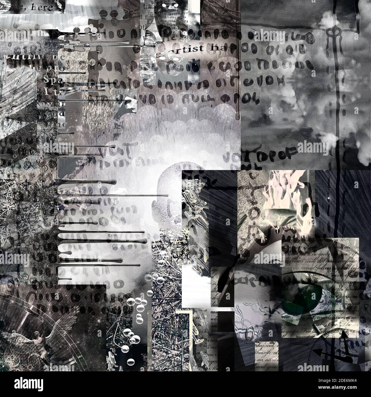 Complex abstract art. 3D rendering Stock Photo - Alamy