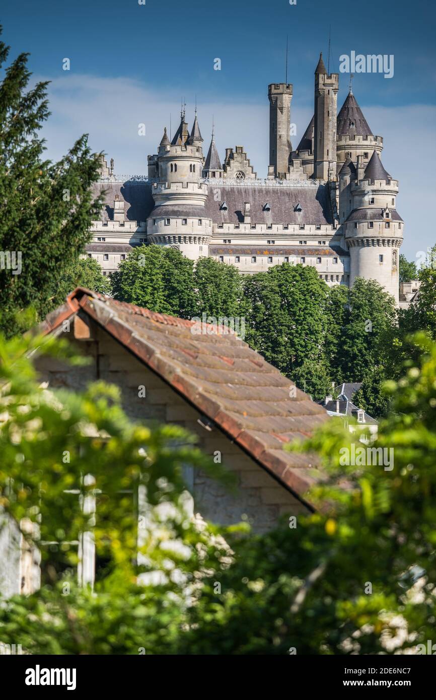 Pierrefonds Castle, France, Europe Stock Photo - Alamy