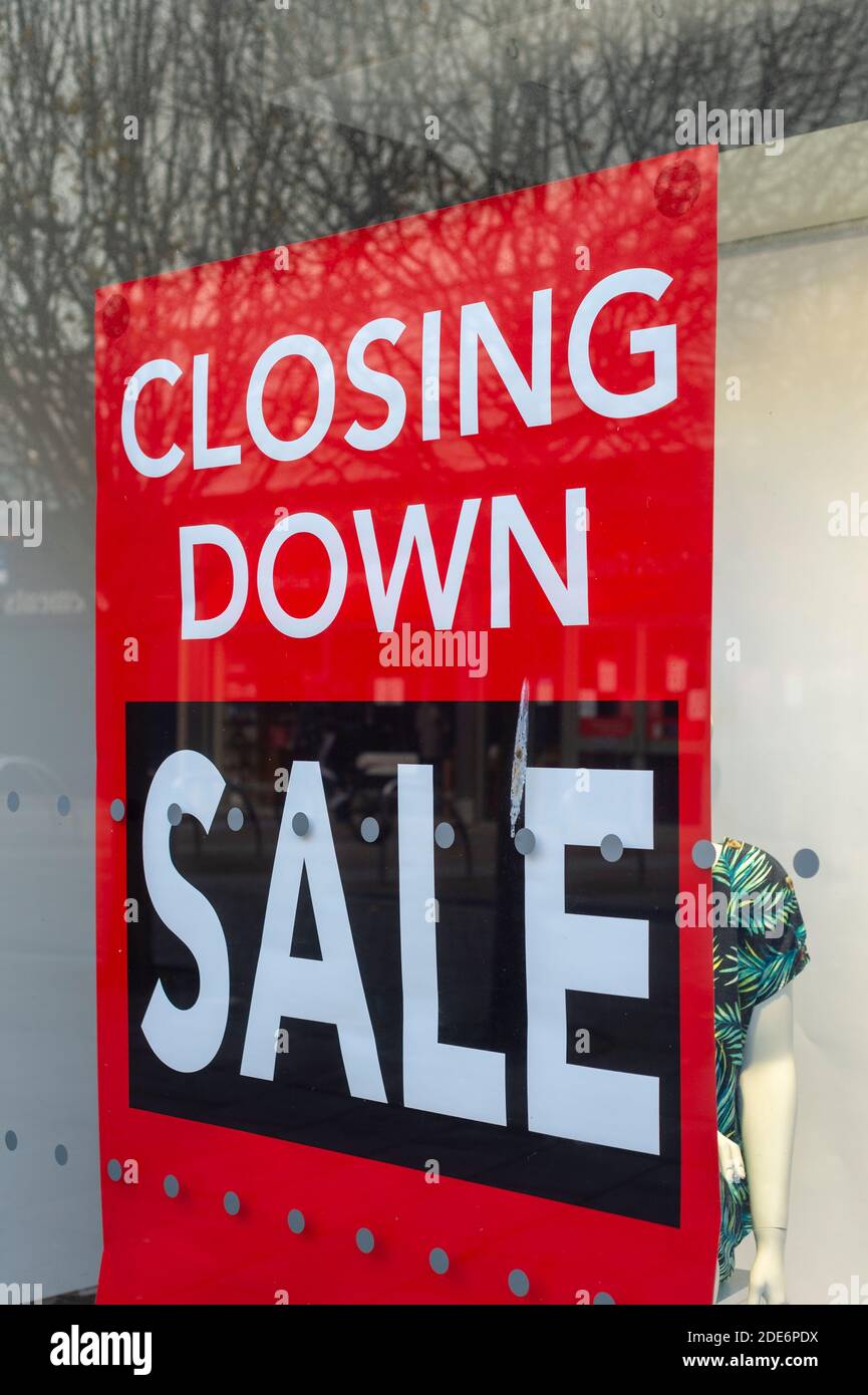 Shop Closing Down Notice In High Resolution Stock Photography and ... Shop Closing Down Notice In High Resolution Stock Photography and ...