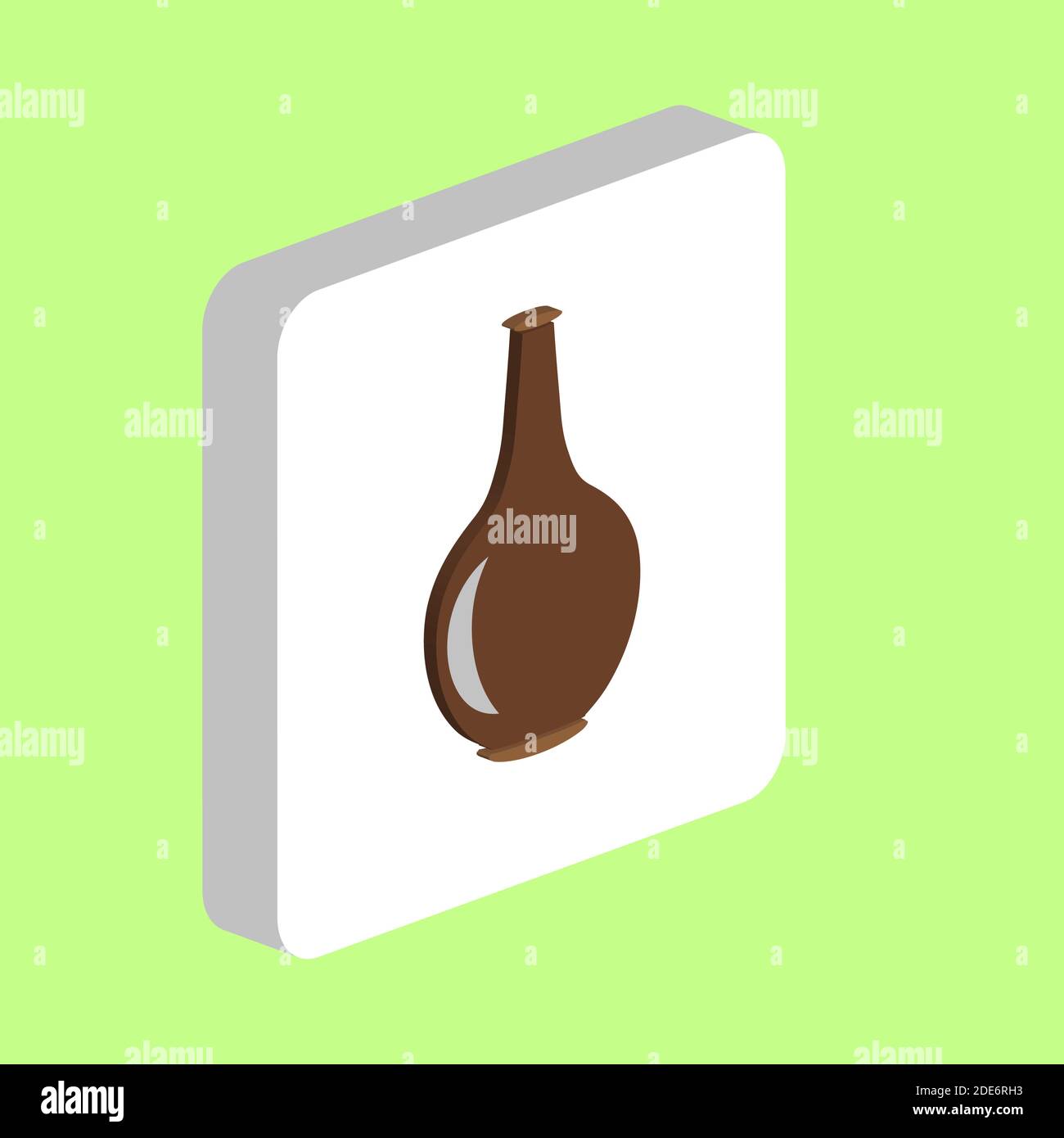 Amphora Simple vector icon. Illustration symbol design template for web ...