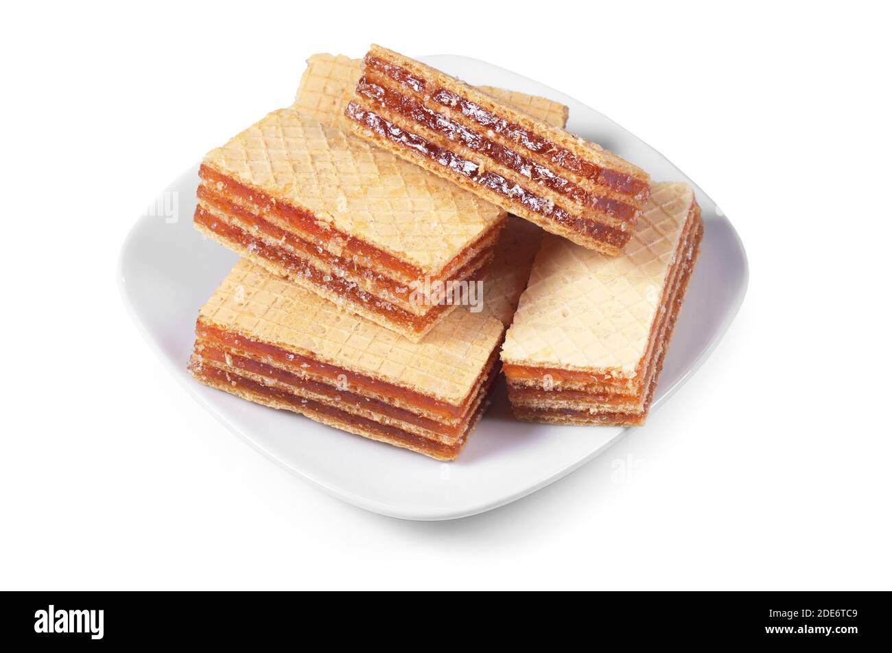 Orange plate on textured Cut Out Stock Images & Pictures - Alamy