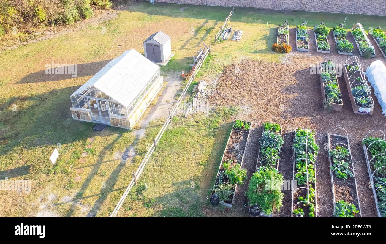 Raised field farming aerial hi-res stock photography and images - Alamy