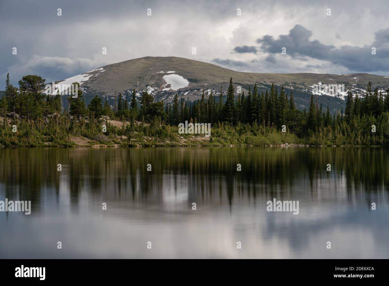 St Vrain Mountain in the distance, from Colorado's Rocky Mountain ...