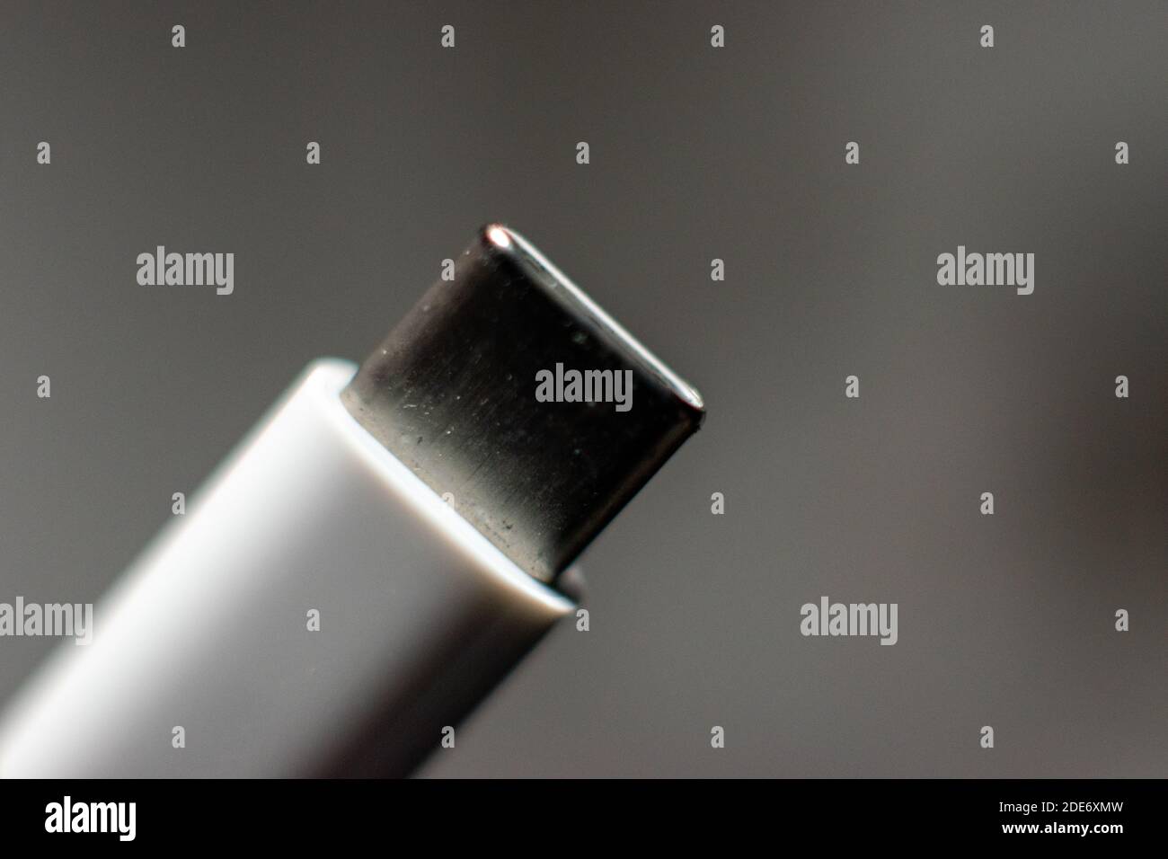 A close up of a USB C cable Stock Photo - Alamy
