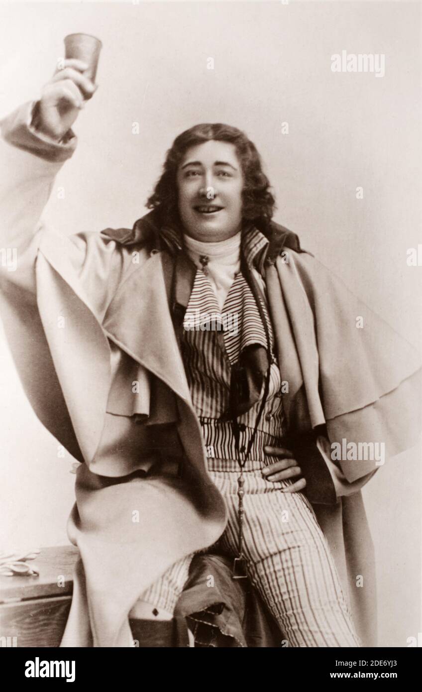 The notable Victorian actor and manager Fred Terry (1863 – 1933) posed ...