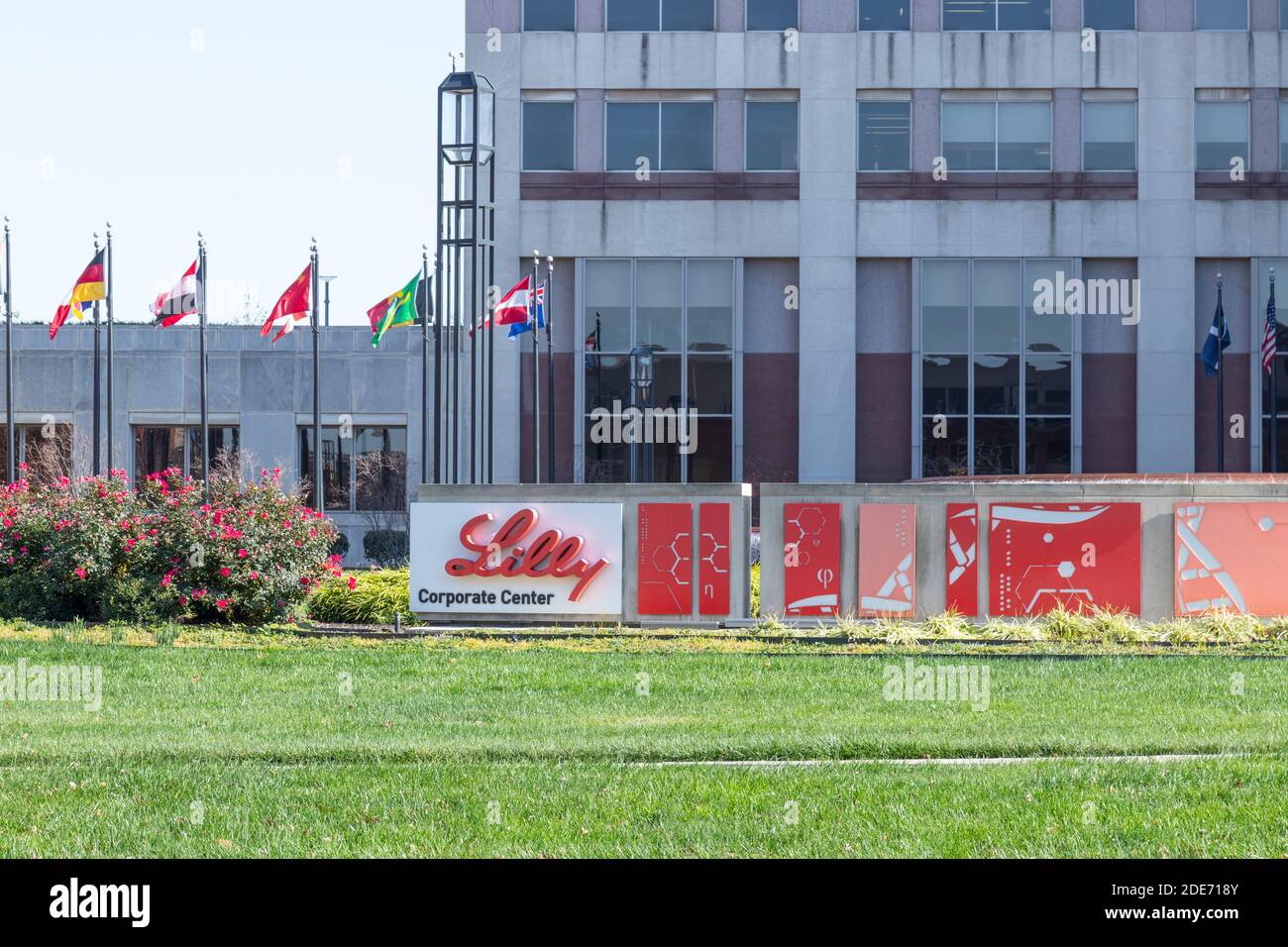 Indianapolis - Circa November 2020: Eli Lilly and Company World ...
