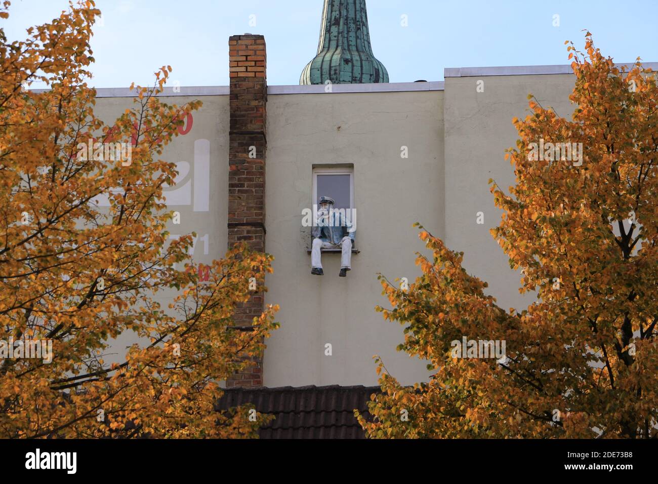 Historische Gebäude im Zentrum von Stralsund in Mecklenburg-Vorpommern ...