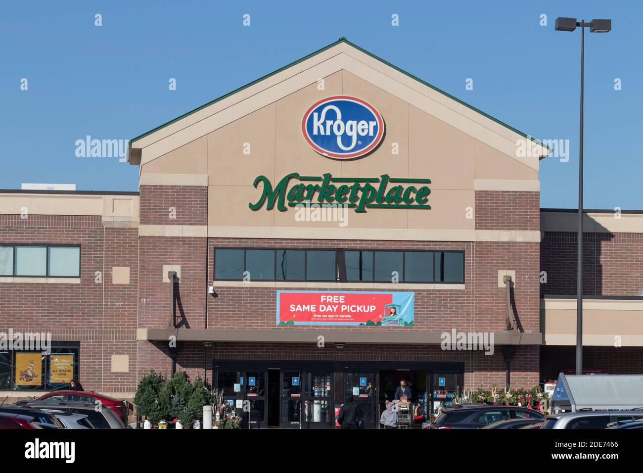 Cincinnati - Circa November 2020: Kroger Supermarket. Kroger has ...