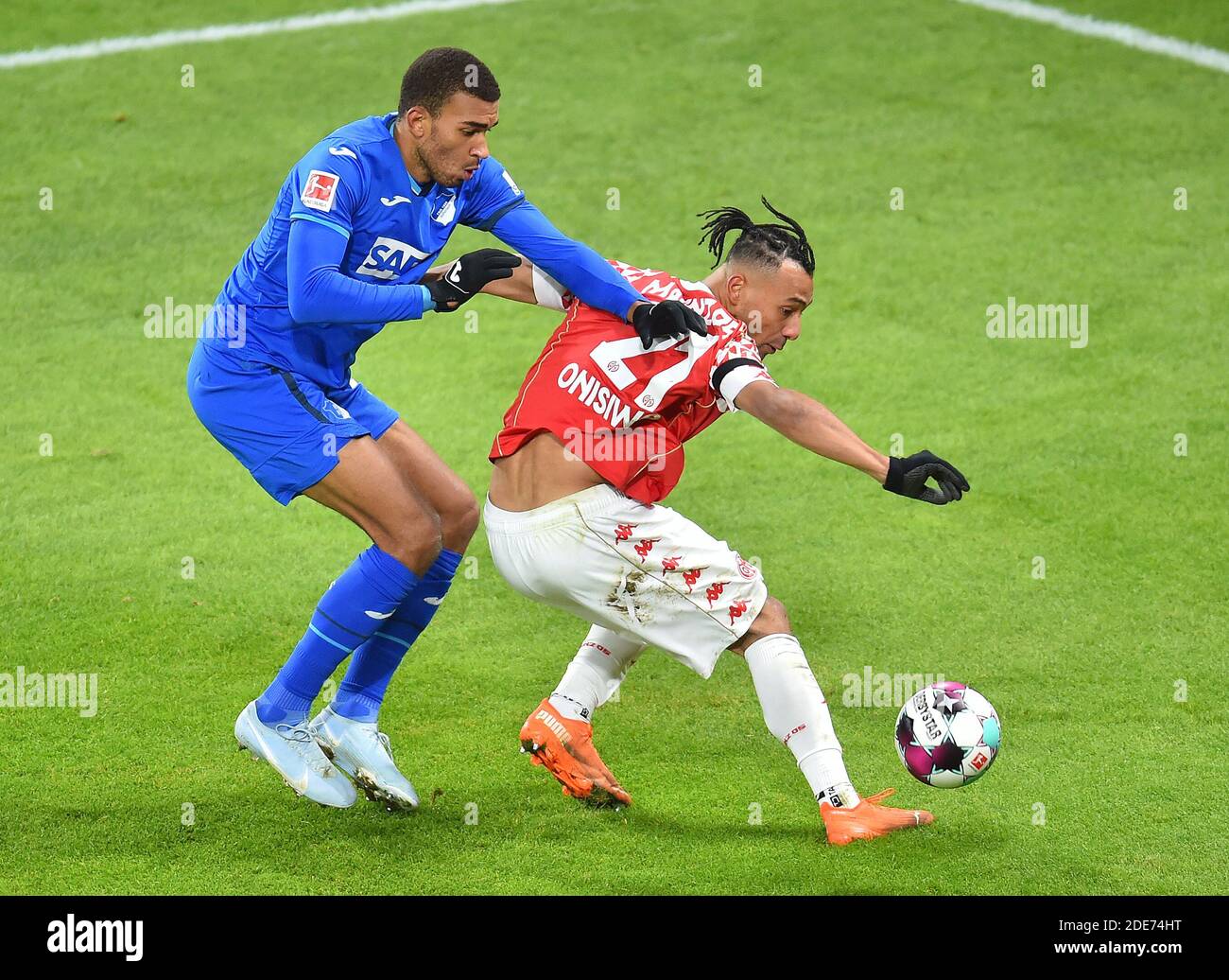 Mainz, Germany. 29th Nov, 2020. Football: Bundesliga, FSV Mainz 05 - 1899 Hoffenheim, 9th ...