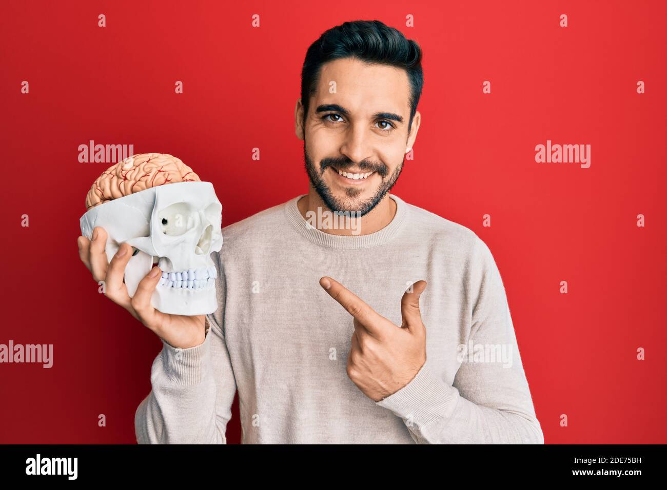 Human hand pointing finger brain hi-res stock photography and images ...