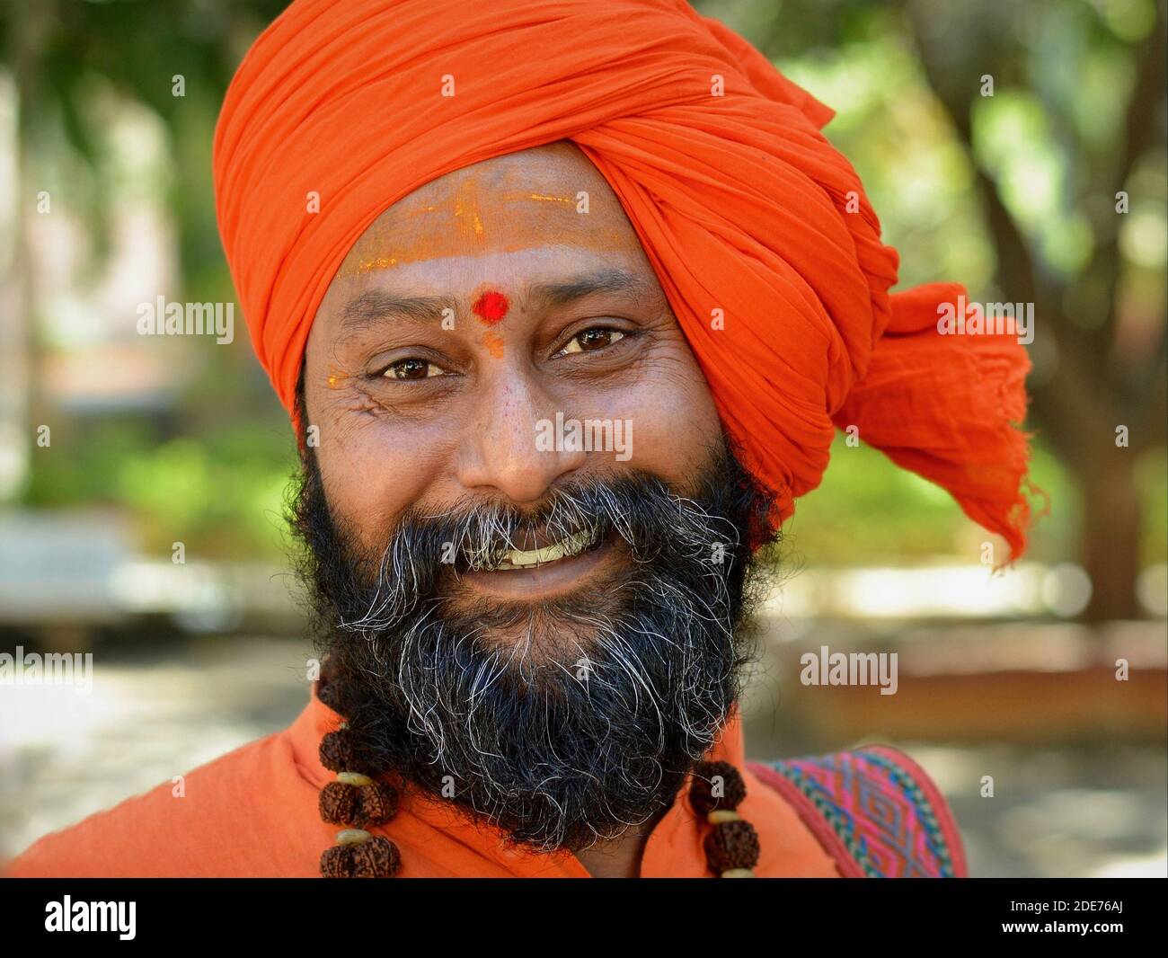 Happy sadhu hi-res stock photography and images - Alamy