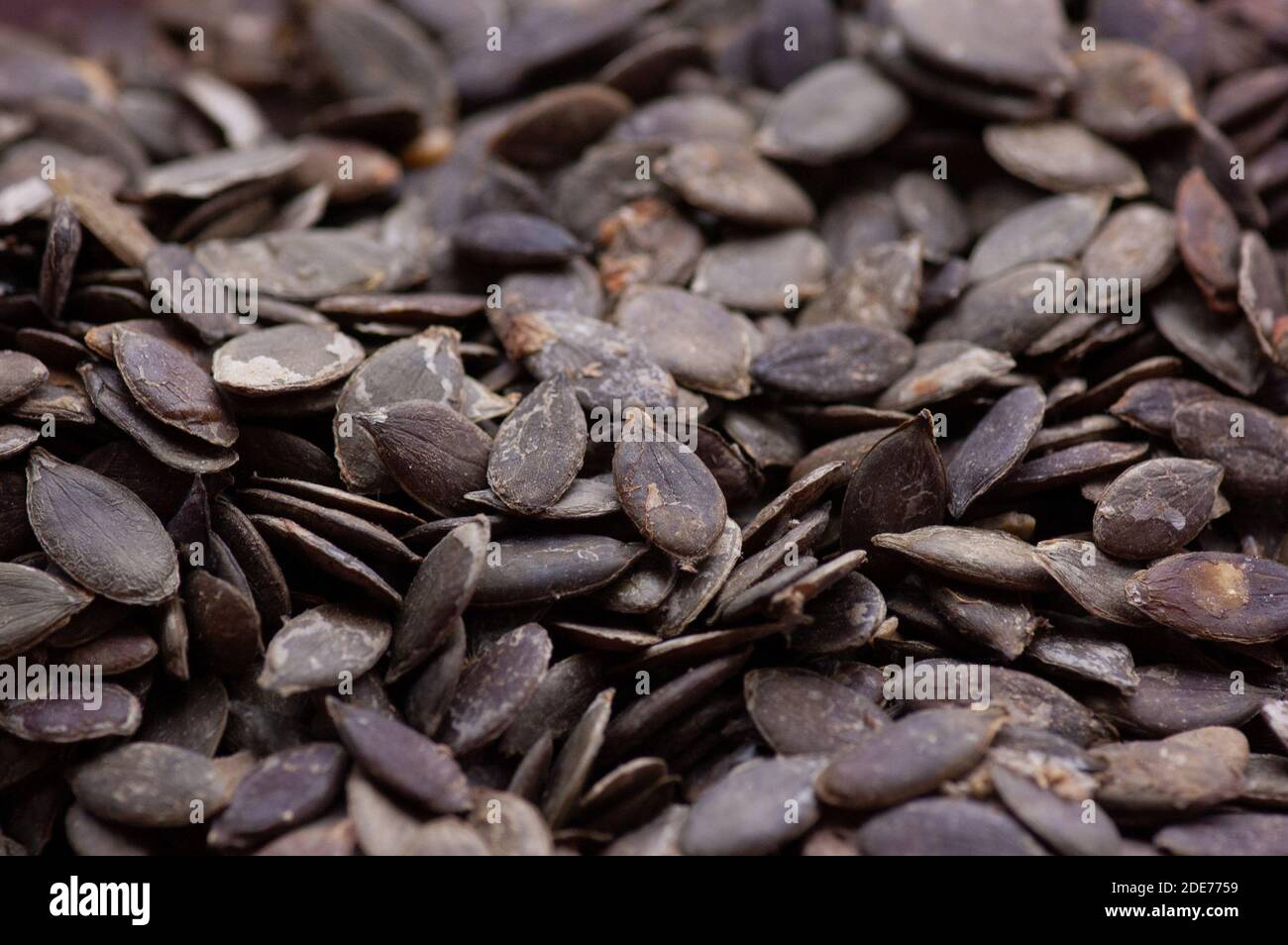 Pumpkin seeds background. Food photography, healthy food Stock Photo ...