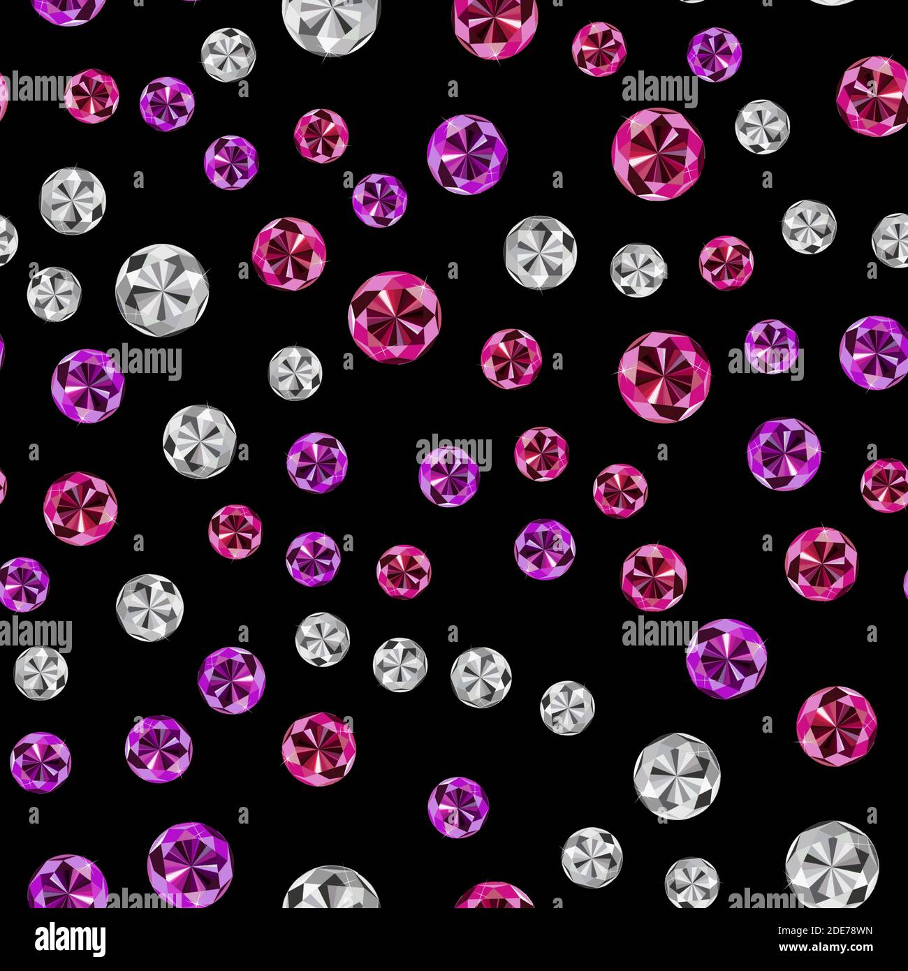 Abstract Diamond Seamless Pattern Background Vector Illustration Stock ...