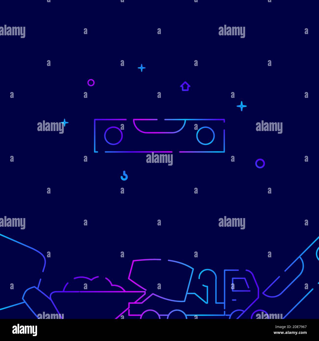 Building level on light Stock Vector Images - Alamy