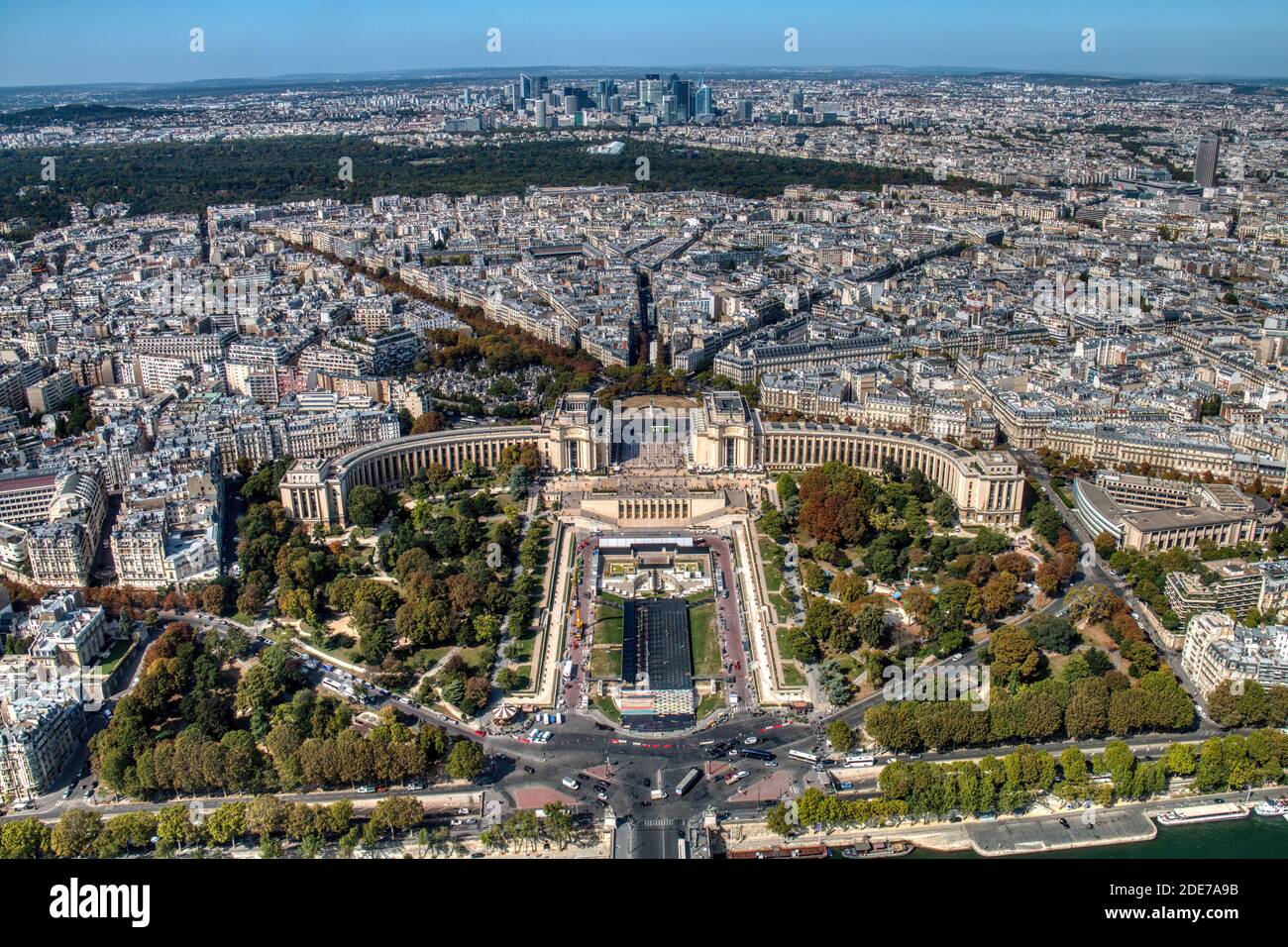 Aerial view of Paris, France Stock Photo - Alamy