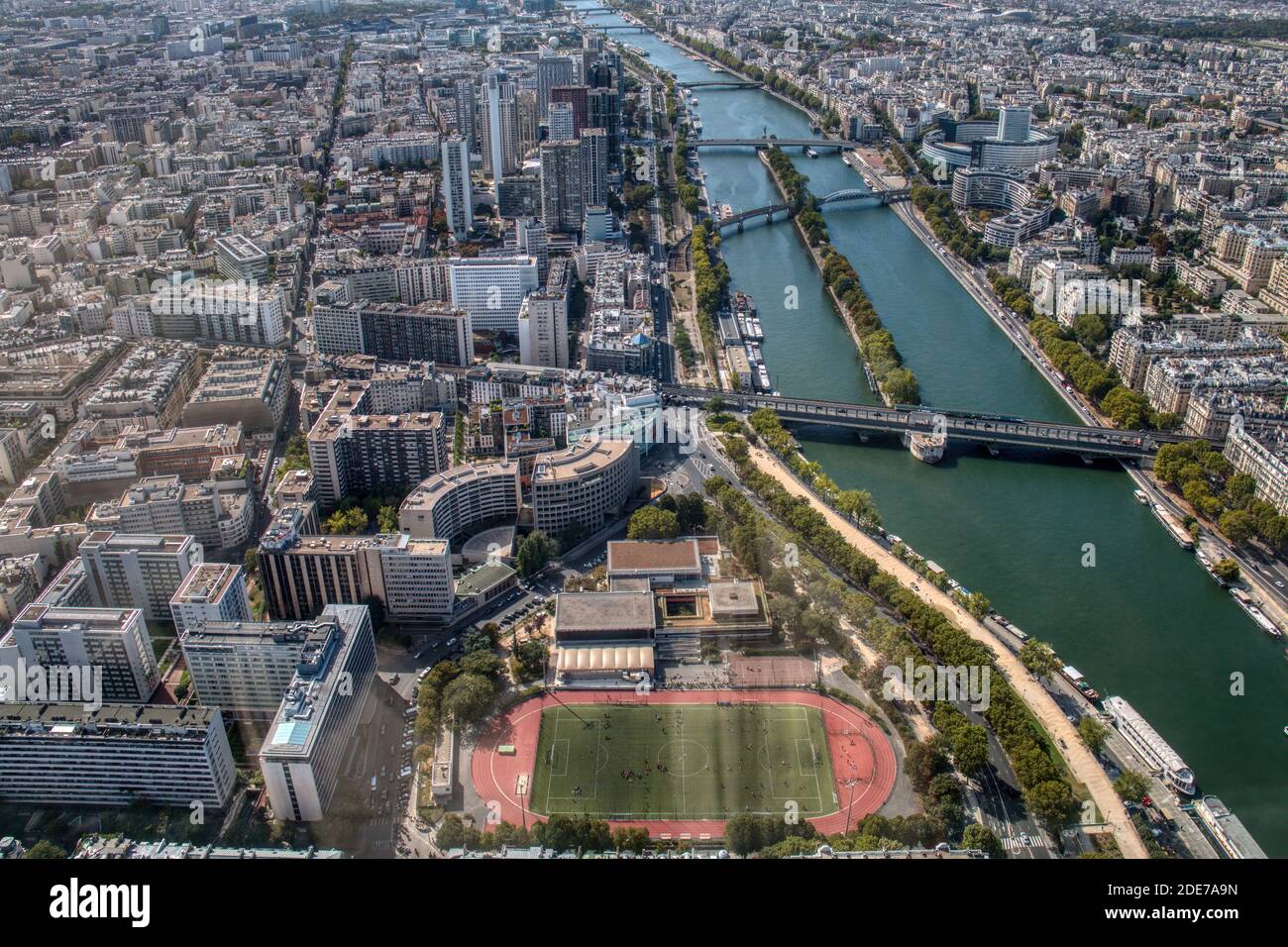 Aerial view of Paris, France Stock Photo - Alamy