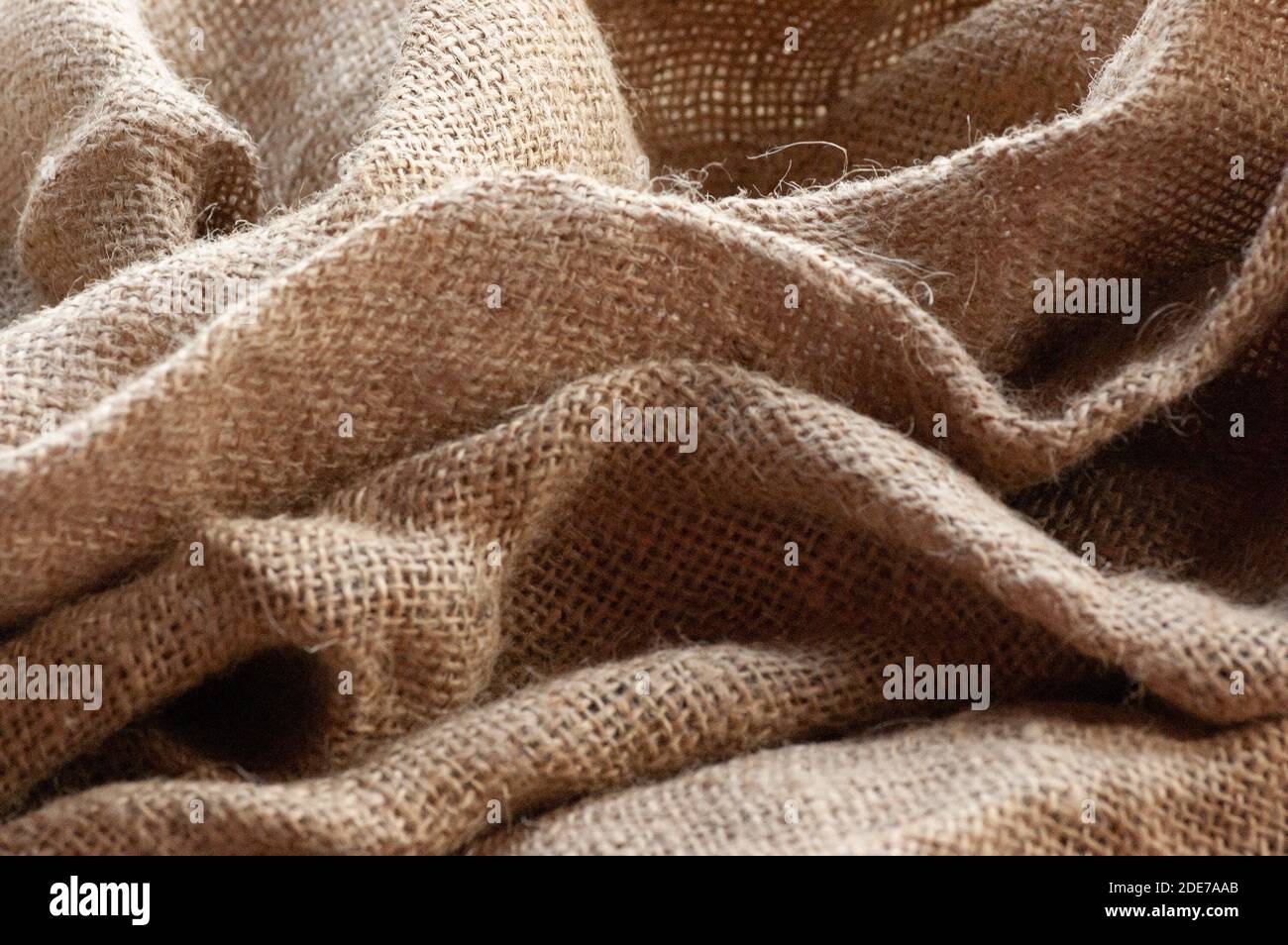 Burlap texture. Burlap beige as background Stock Photo - Alamy