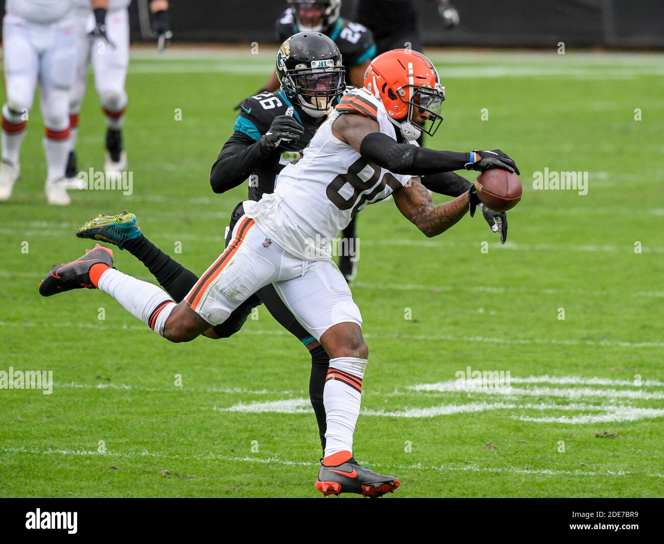 Jacksonville, FL, USA. 29th Nov, 2020. Jacksonville Jaguars free safety ...