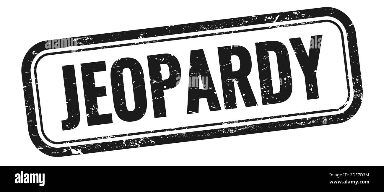 Jeopardy stamp hi-res stock photography and images - Alamy