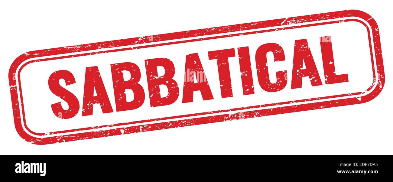 Sabbatical text hi-res stock photography and images - Alamy