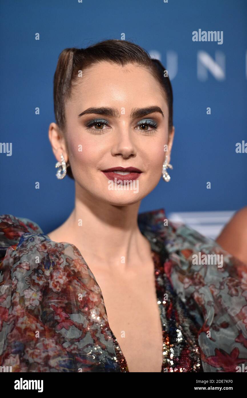 Lily Collins attends Michael Muller's HEAVEN, presented by The Art of ...