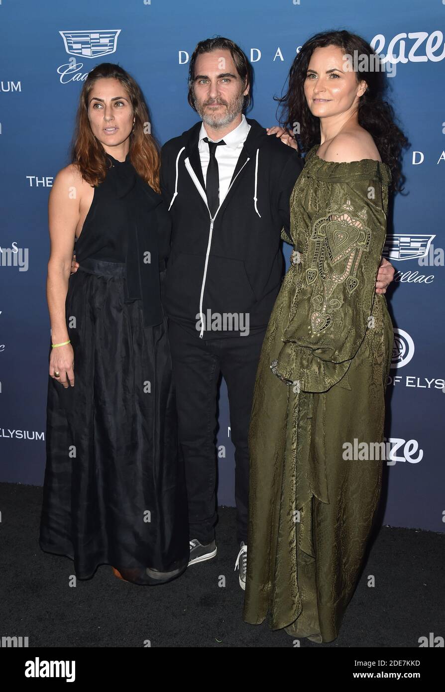 Summer Phoenix, Joaquin Phoenix, Rain Phoenix attend Michael Muller's ...