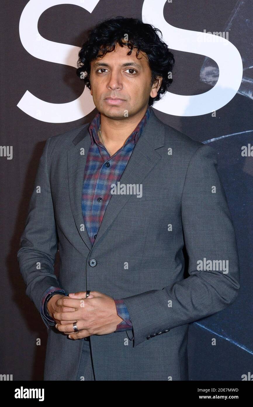 M.Night Shyamalan attending the Glass Premiere at the french ...