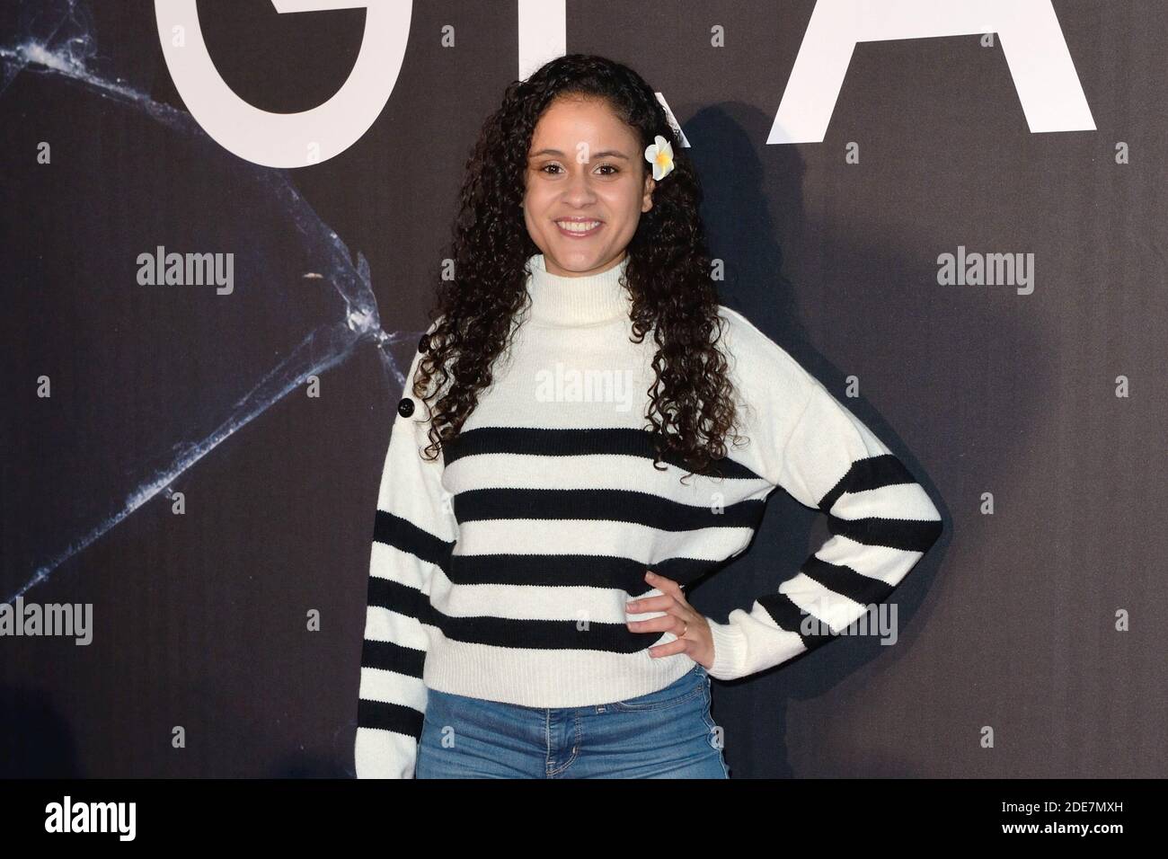 Cerise Calixte attending the Glass Premiere at the french Cinematheque ...
