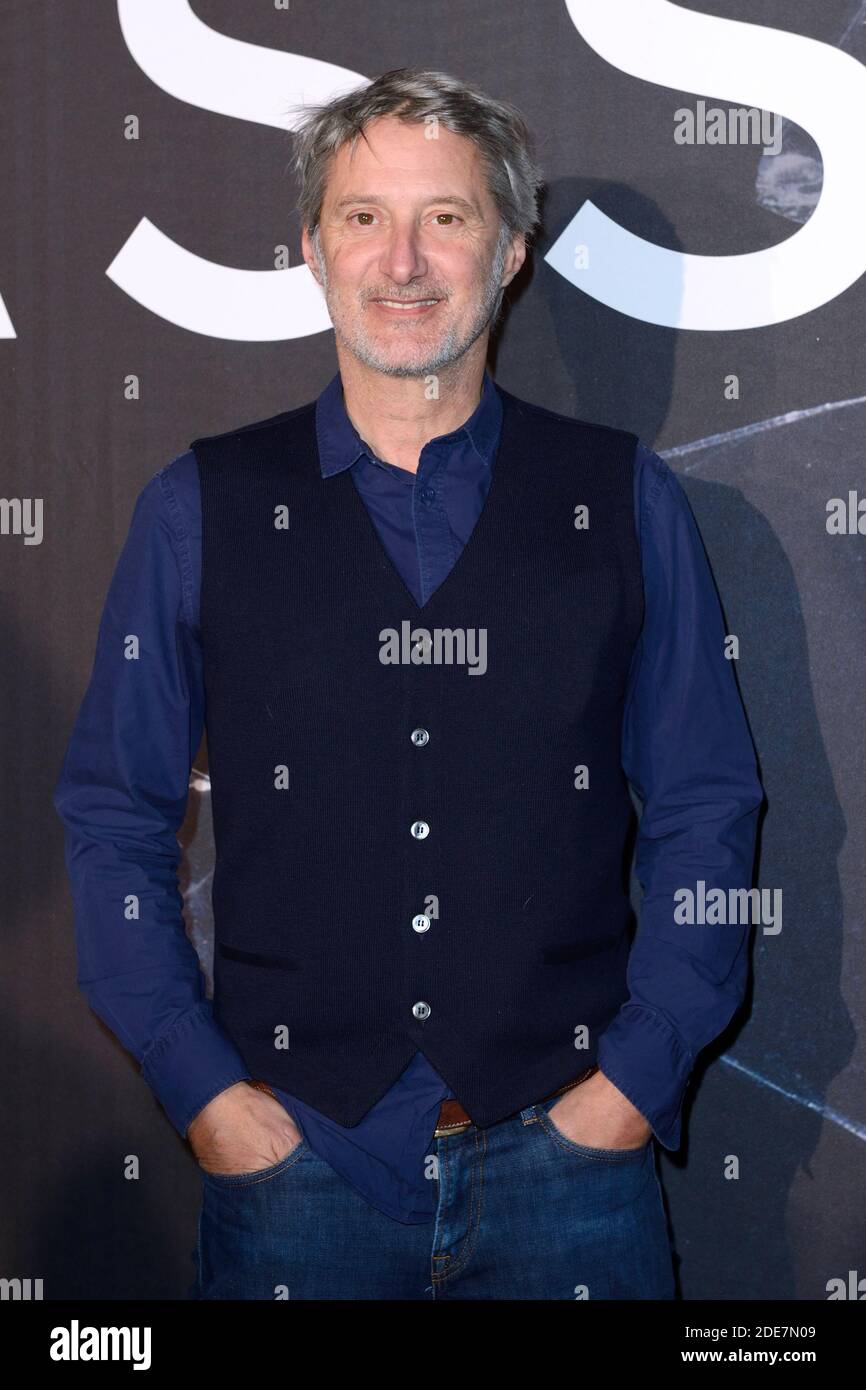 Antoine De Caunes attending the Glass Premiere at the french ...